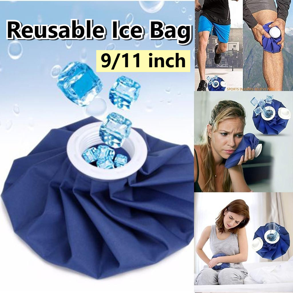 Reusable Ice Bag Hot Cold Therapy Sports Pack Injury First Aid Fever ...