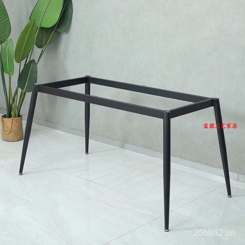 Minimalist Table Legs Stand Marble Tempered Glass Dining Table Legs ...