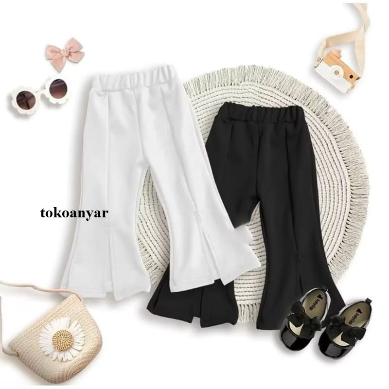 Cutbray Pants for Children Aged 7-12 Years // High Waist Children's ...