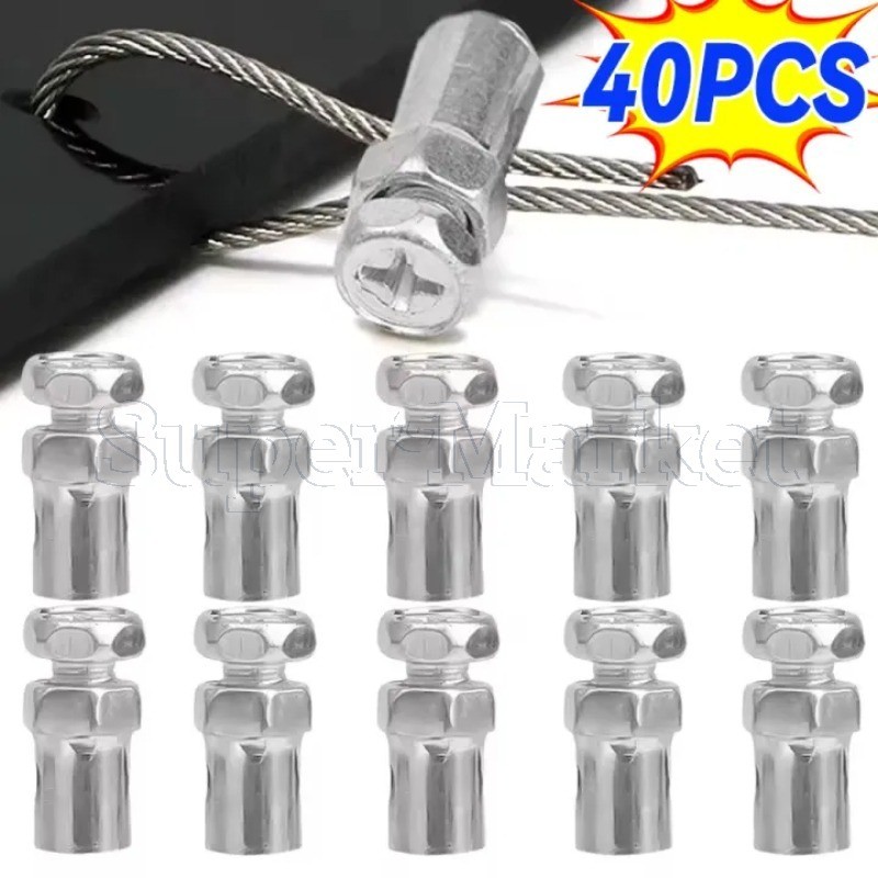 Metal Throttle Cable Clamp - Steel Wire Rope Fixing Buckles - Throttle ...