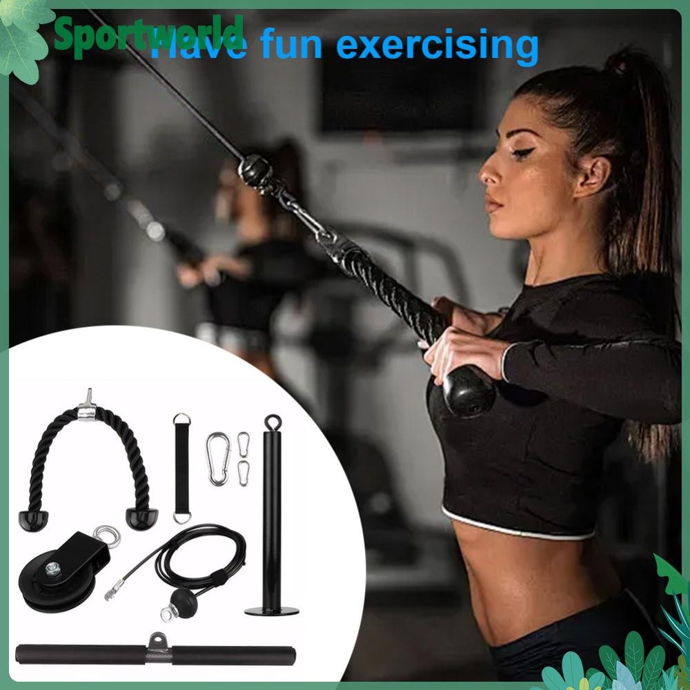 Fitness DIY Pulley Cable Machine Attachment Loading Pin Fitness LAT and ...