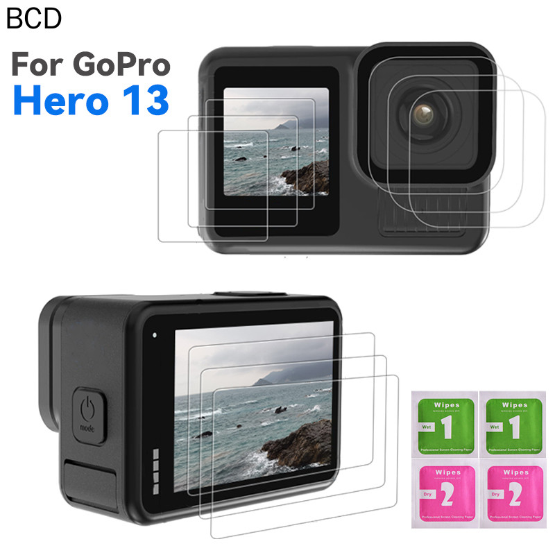 Tempered Glass Screen Protectors for GoPro Hero 13 Black Camera Lens ...