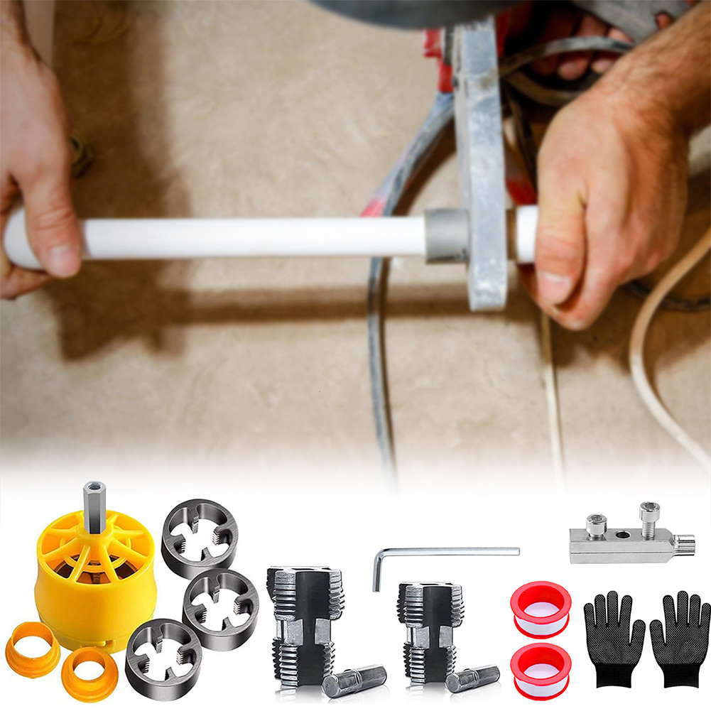 1/2 Inch 3/4 Inch 1 Inch Pvc Pipe Threading Dies Professional-Looking ...