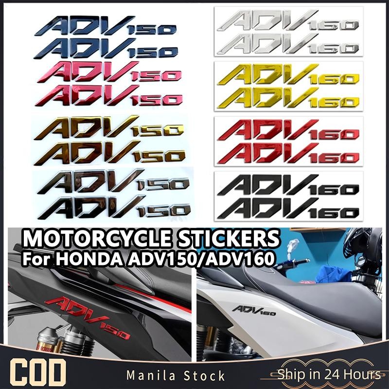 3D Motorcycle Decals Sticker For HONDA ADV150/ADV160 Tank Wheel Body ...