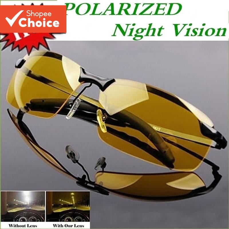 Classic Night Vision Goggles Driver Glasses Night Anti-Glare Polarized ...
