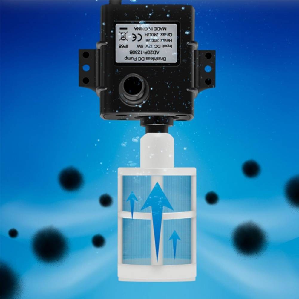 Solar Water Pump with Filter Circulating Fish Pond Filtration ...