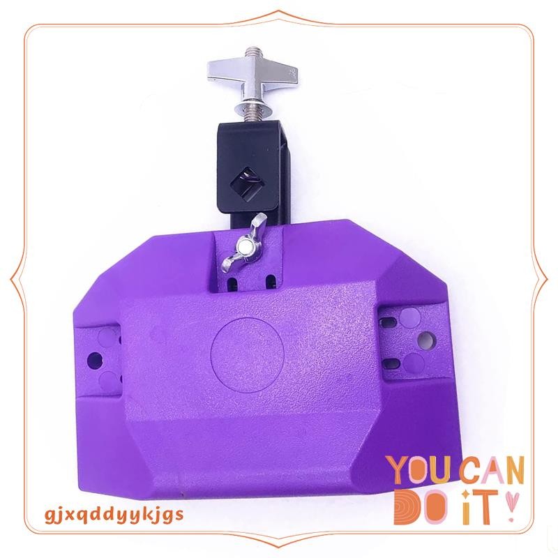 Jam Drum Block Musical Instrument Plastic with 3 Sided Mount Medium ...