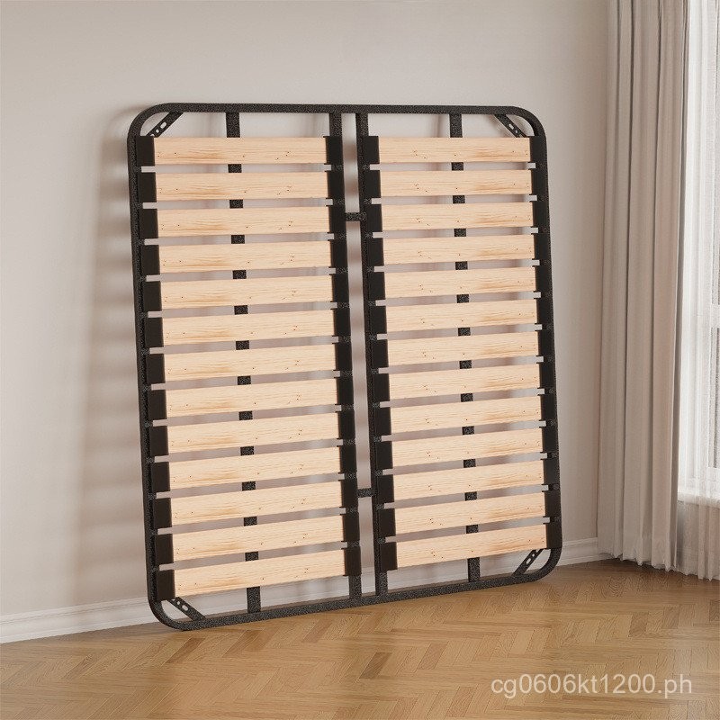 Solid Wood Slatted Frame Thickened Bed Board Custom Dragon Frame ...