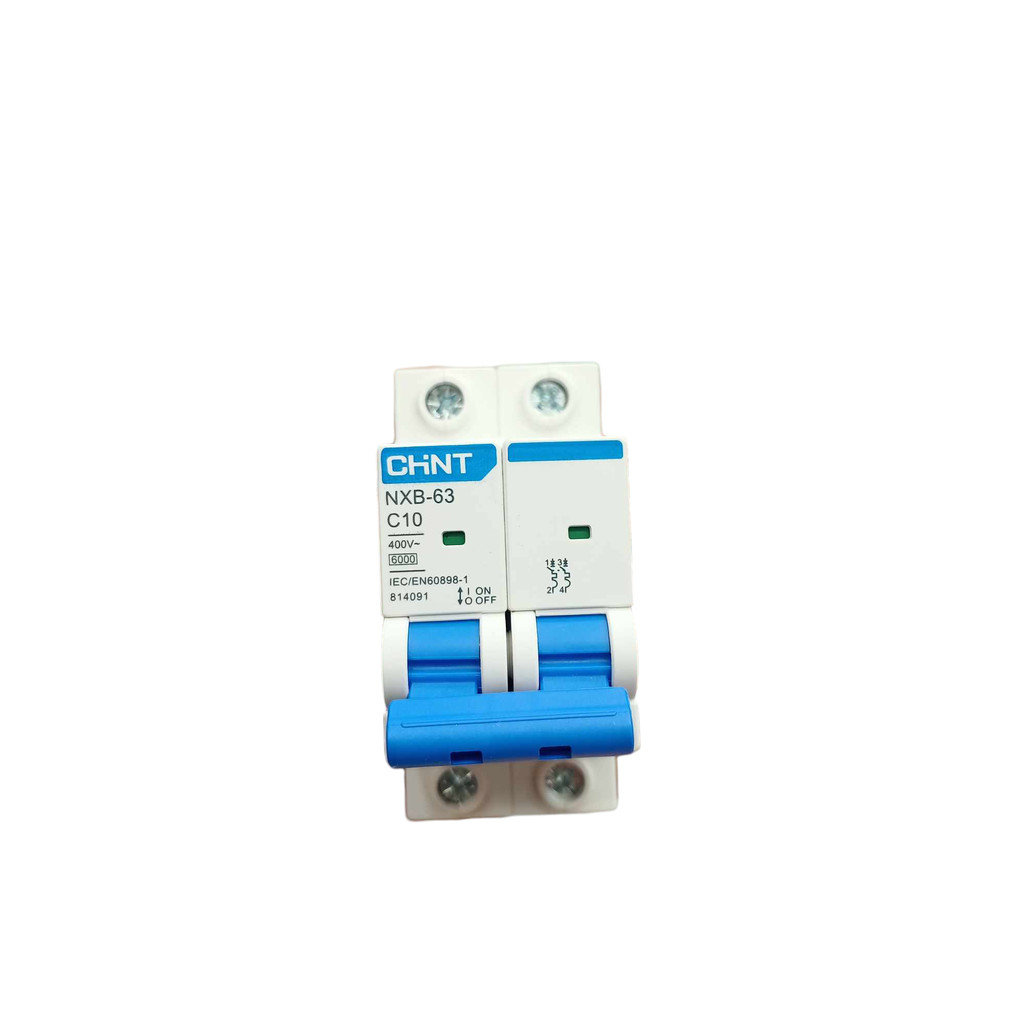 CHINT 10A 2P 2 POLE Miniature Circuit Breaker MCB 6KAIC 220V - NXB-63/C10 6KAIC | Shopee Philippines
