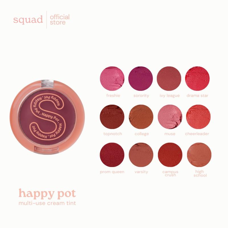 Squad Cosmetics Happy Pot [MULTI USE POT] | Shopee Philippines