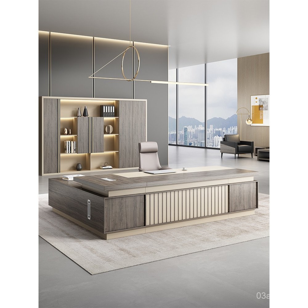 Office Boss Desk Creative Office Desk for Boss Simple Modern High-End ...