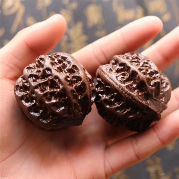 Agarwood Hand Play Walnut Fitness Handball Massage Health Care Ball ...