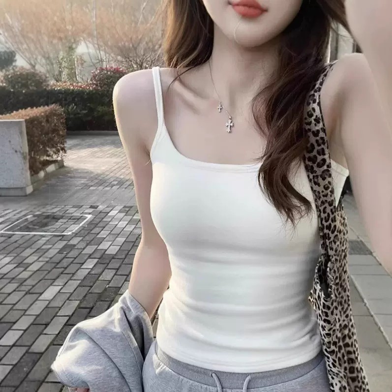 Vest Women Pure Desire Sling Students Inner Wear Outer Wear Beautiful ...