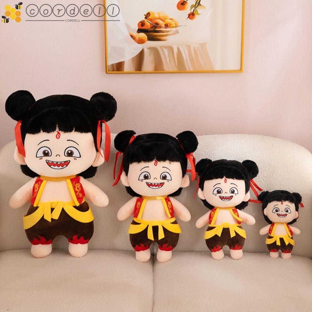 CORDELL Ne Zha 2 Plush Toy, Chinese Animation PP Cotton Nezha Plush ...