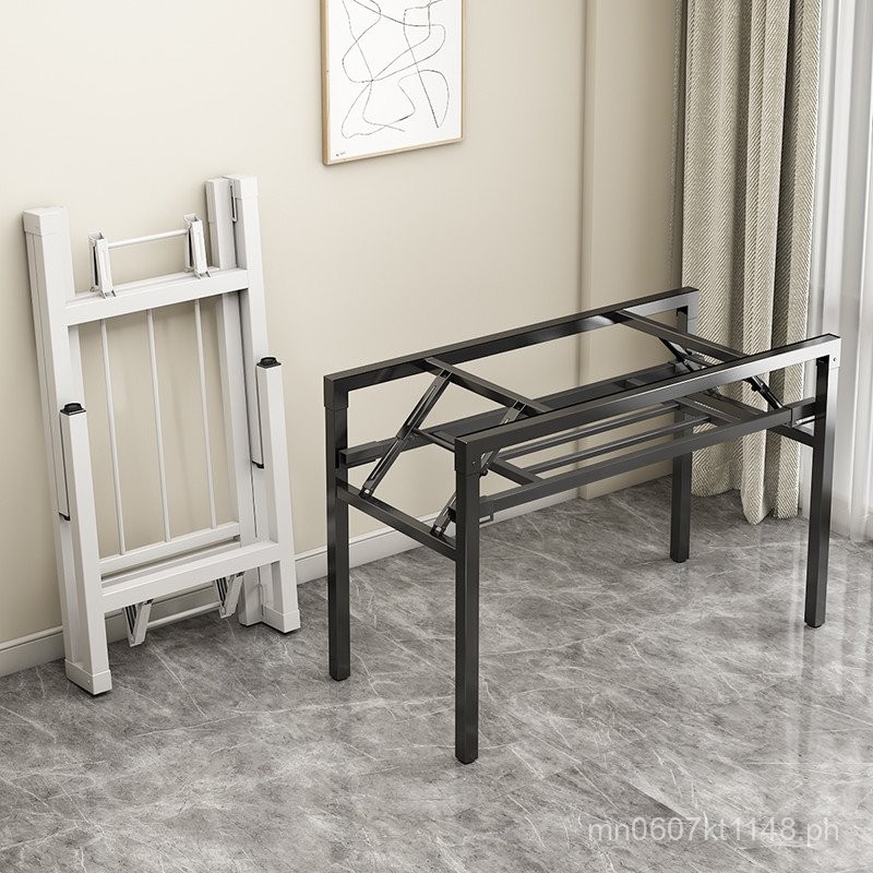 Double-Layer Table Leg Frame Simple Folding Conference Single Frame ...