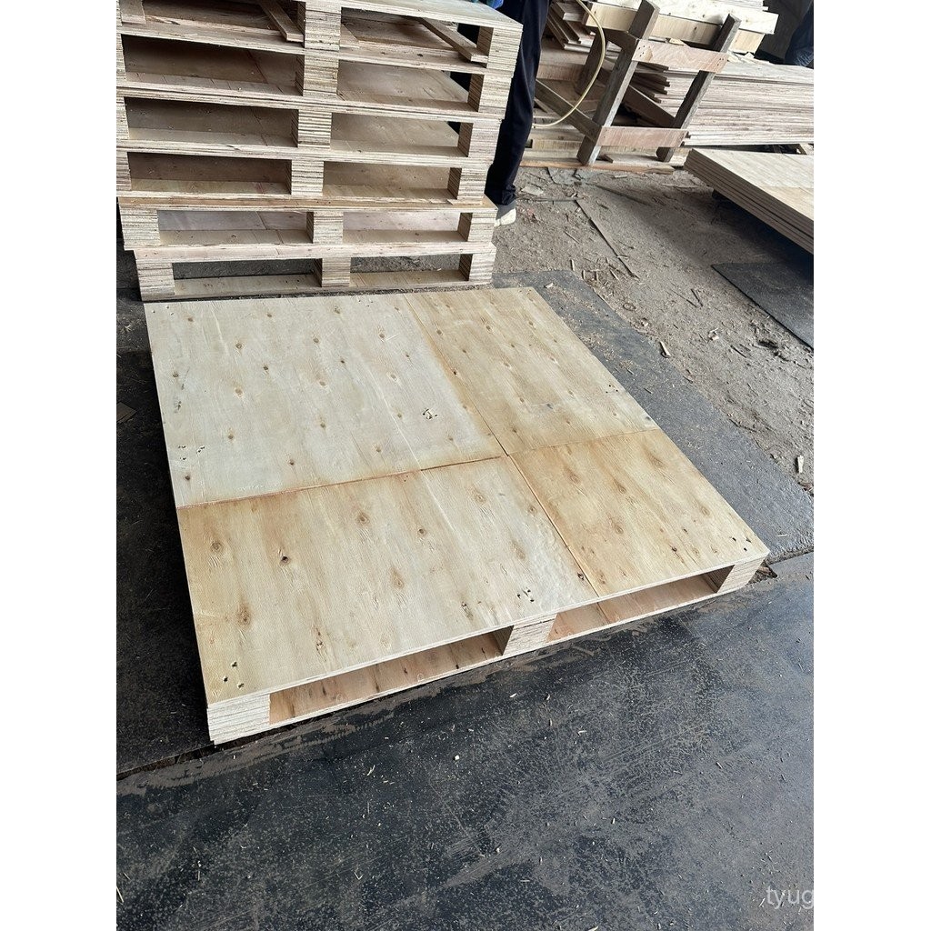 Plywood Sheets Fumigation-Free Export Wooden Pallets Flat Wooden Board ...