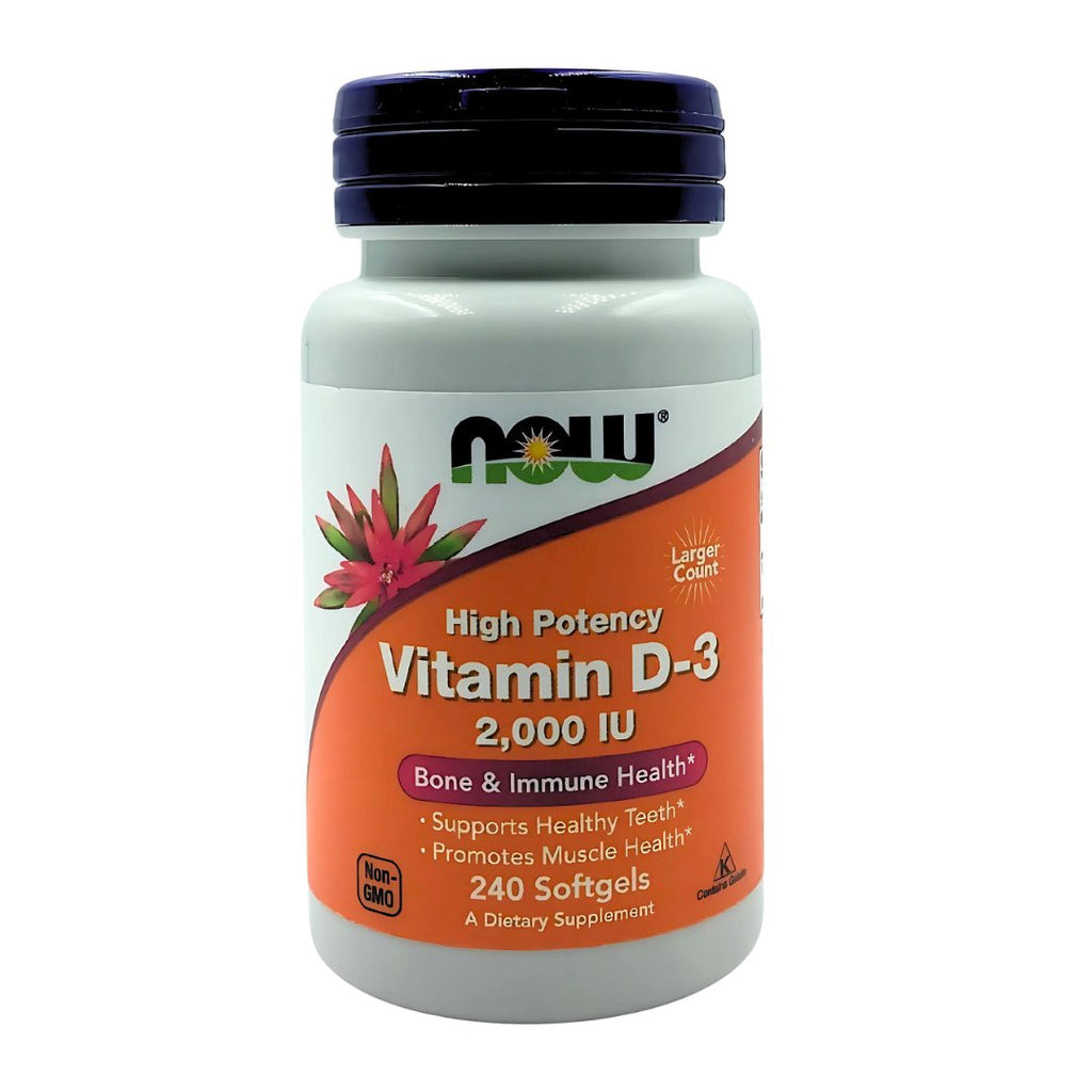 Now High Potency Vitamin D3 2000 IU (240 Softgels) | Shopee Philippines