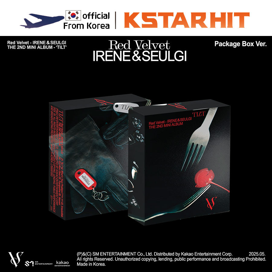 (Package Box Ver.) IRENE&SEULGI (Red Velvet) - TILT (2nd mini album ...