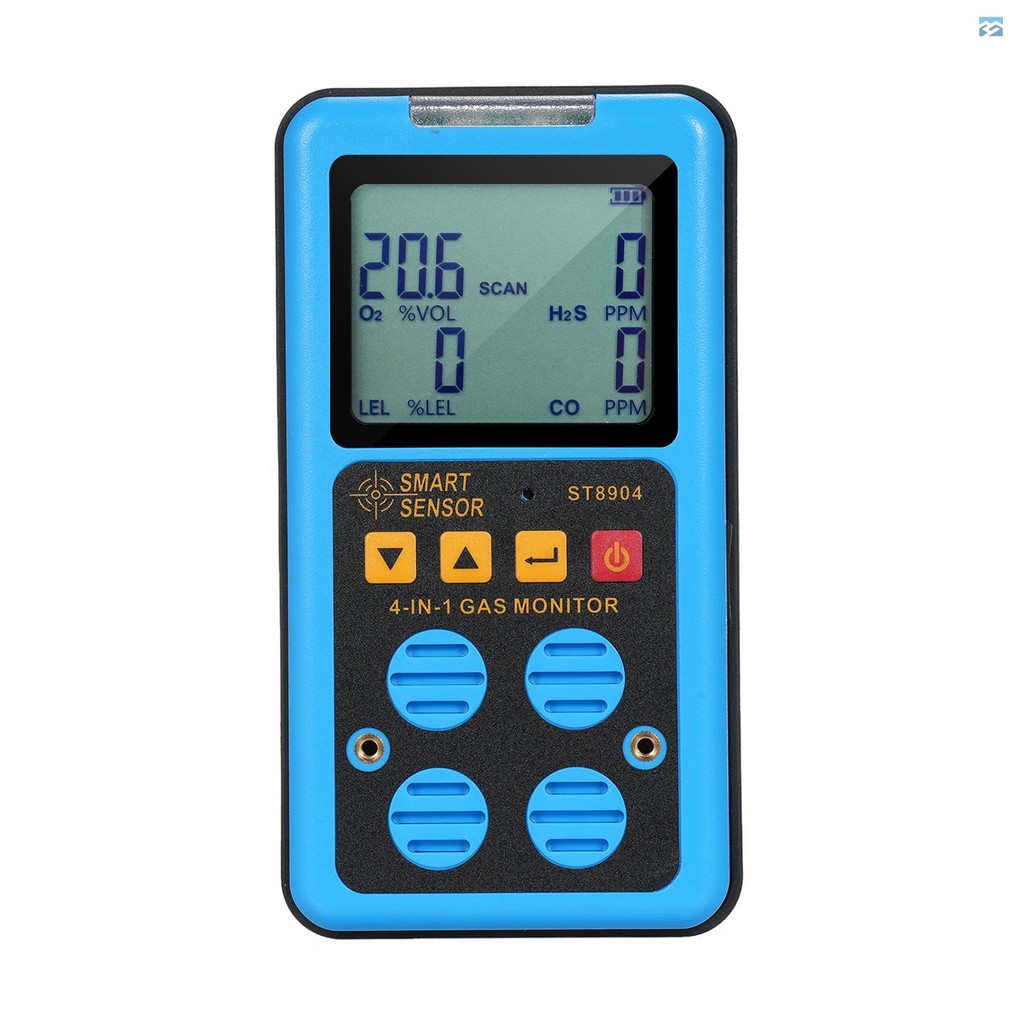 (PH HOT)SMART SENSOR 4 in 1 Gas Monitor Rechargeable Portable Gas ...