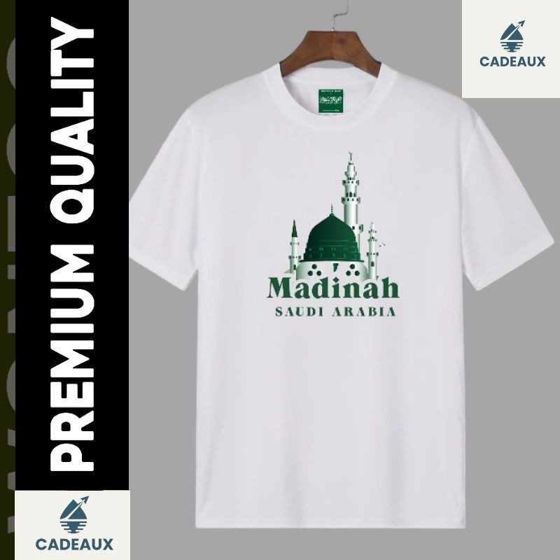 SOUVENIR T-SHIRTS/MERCHANDISE/BY SAUDI ARABIA, MECCA, MADINAH, MEKAH ...