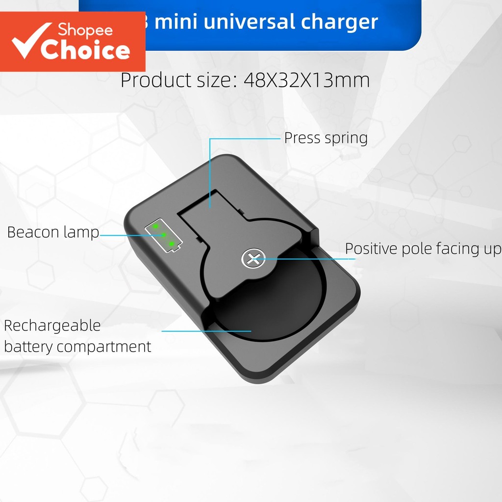 New USB C Type c Rechargeable Lithium Coin Button Cells For LIR2032 ...