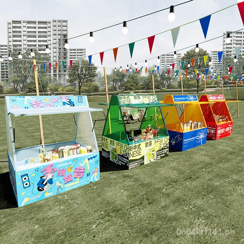Promotional Stall Rack Commercial Street Exhibition Display Stand ...