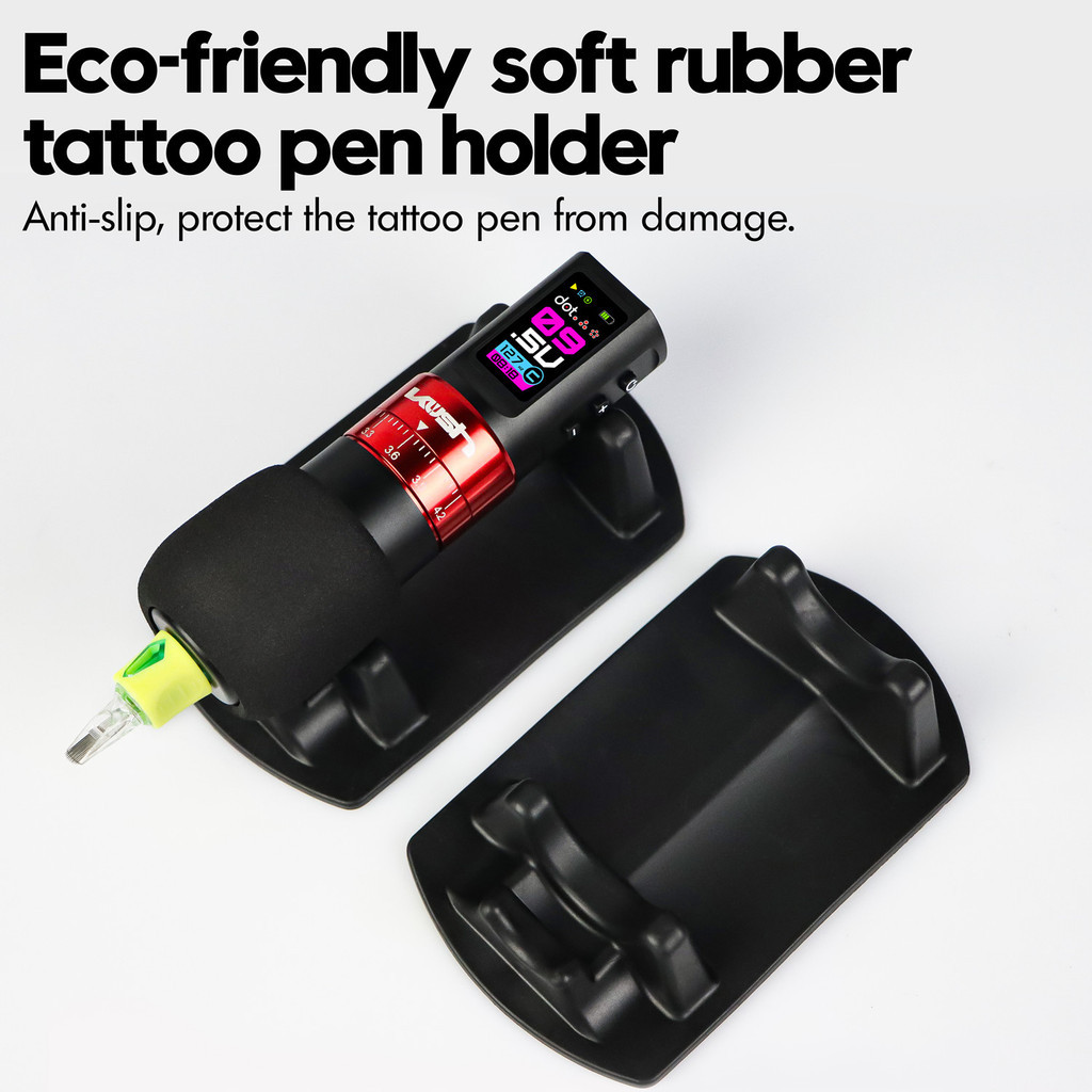 1 Set Silicone Tattoo Machine Pen Holder Tattoo Tray Paint Ink Water ...
