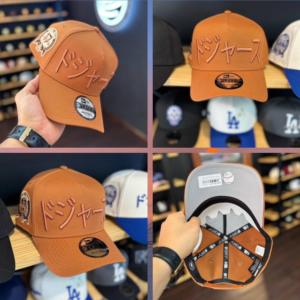 Los Angeles Dodgers Ohtani Earthy Brown New/Era 9Forty A Frame Snapback ...
