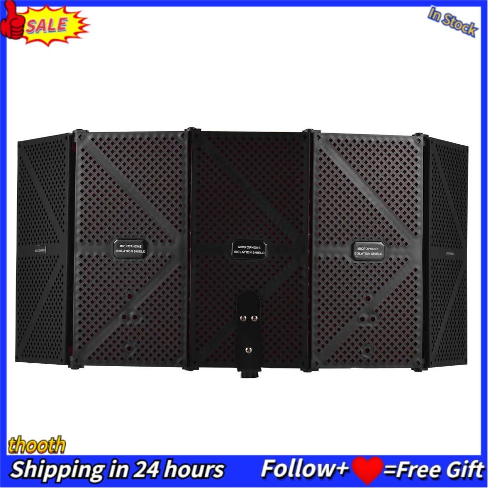 thooth-ph Pop Filter For Microphone Five Door Wind Screen Acoustic ...