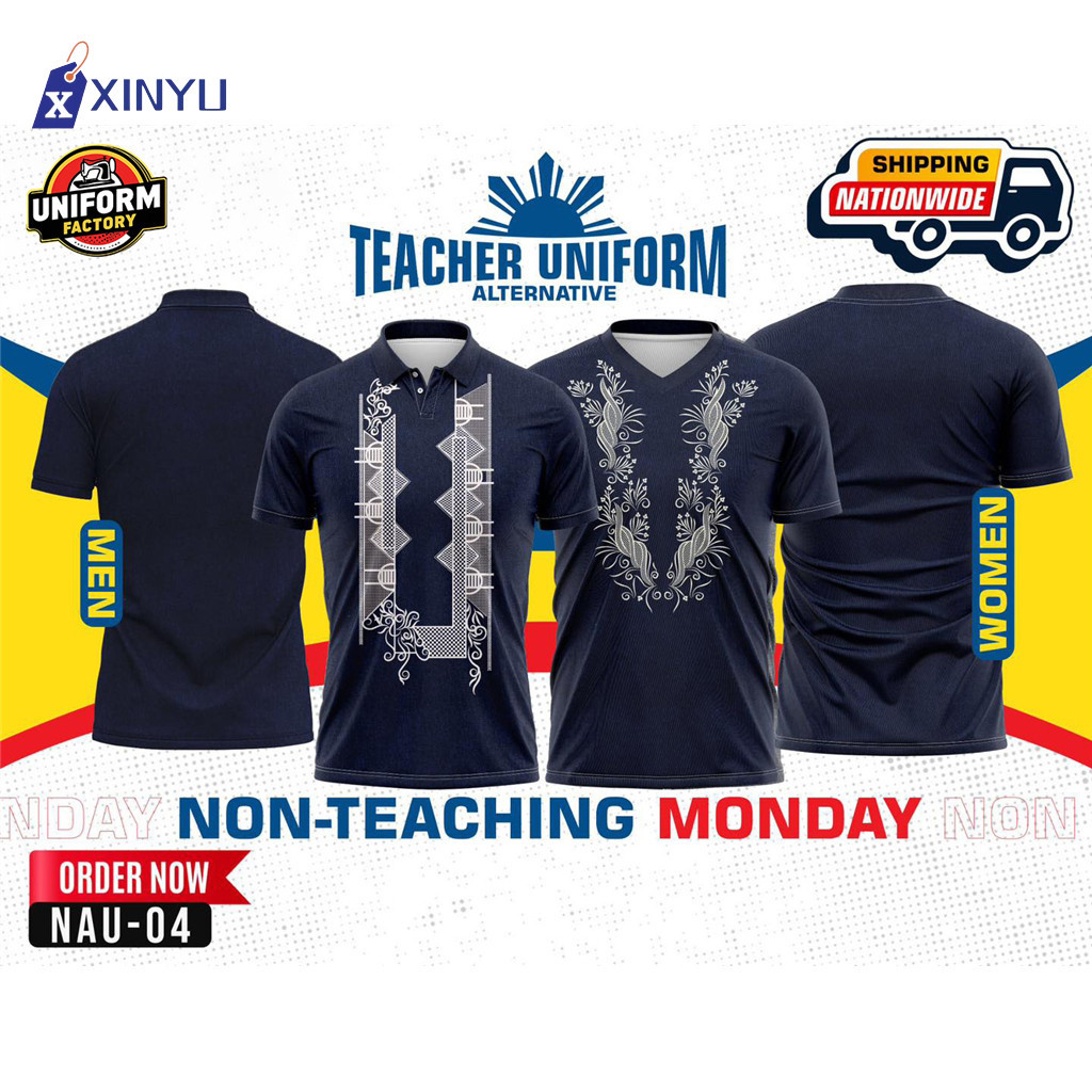 Deped Uniform 2025 Full Sublimation Deped Tshirt For Non Teachers ...