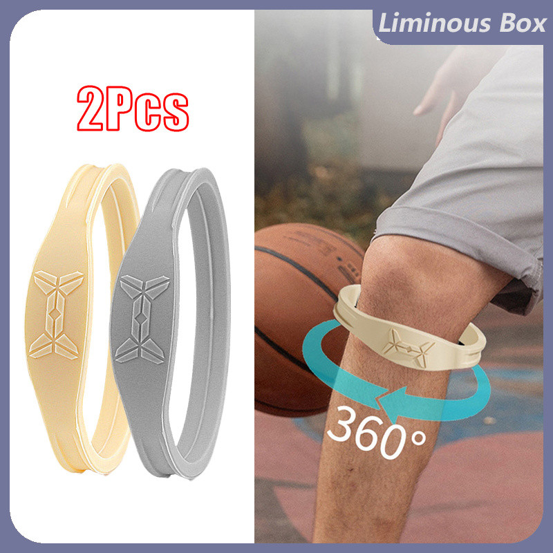 2Pcs Patellar Ring Knee Strap - Elastic Support For Basketball Running ...