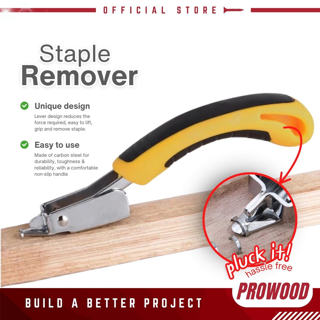 Staple Remover Metal Stapler 1PC Removal Tool Heavy Duty Nail Puller ...