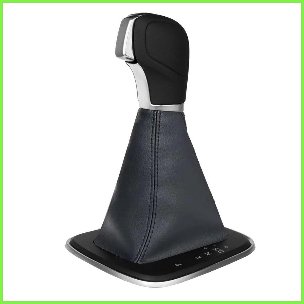 Car Shift Boot PU Leather Manual/Automatic Shifter Shift Boots Cover ...