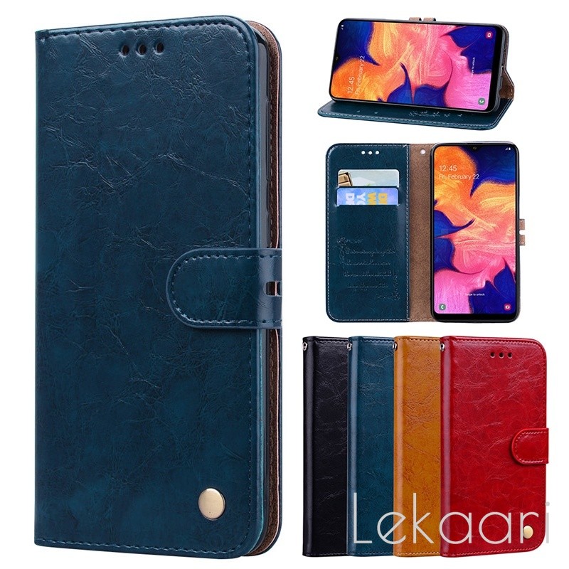 Leather Wallet Case For OPPO A5X A5 A3 A3X A60 A38 A18 A78 A58 A17 A17K ...