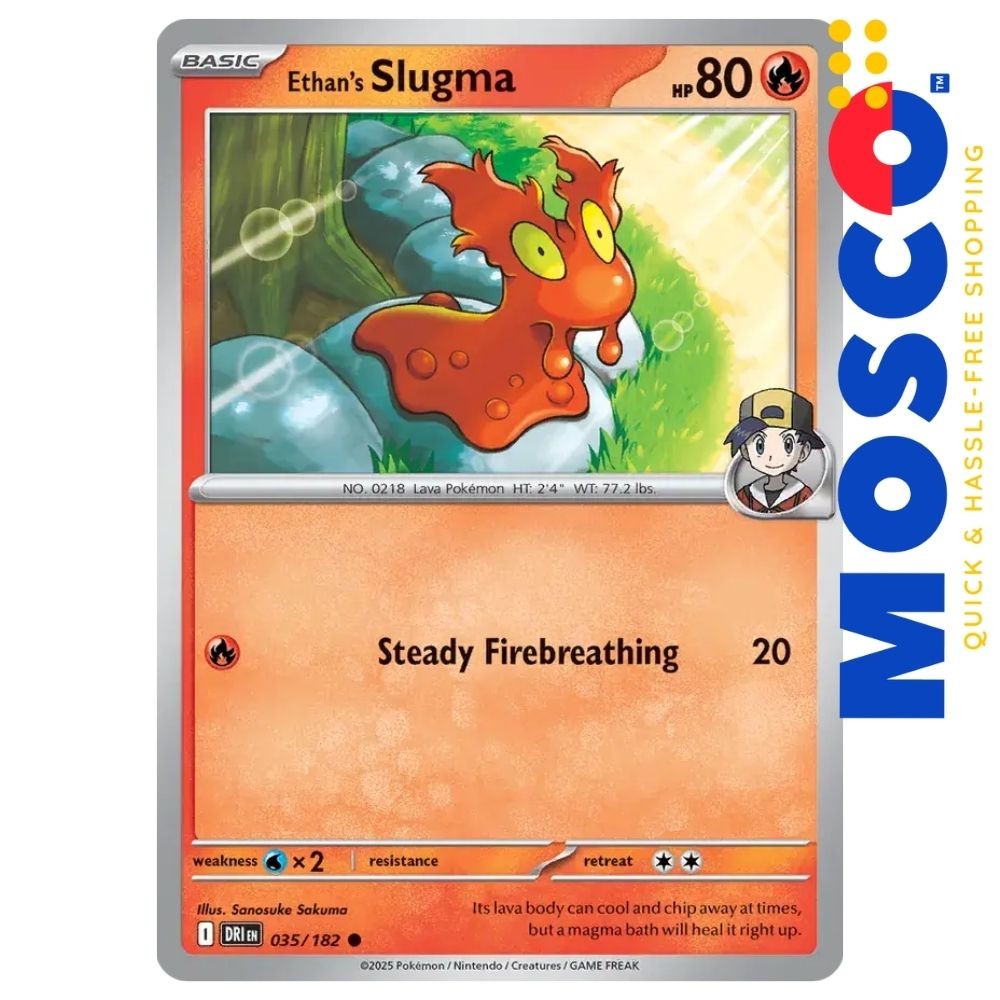Ethan's Slugma - 035/182 Destined Rivals | Pokemon TCG | Shopee Philippines