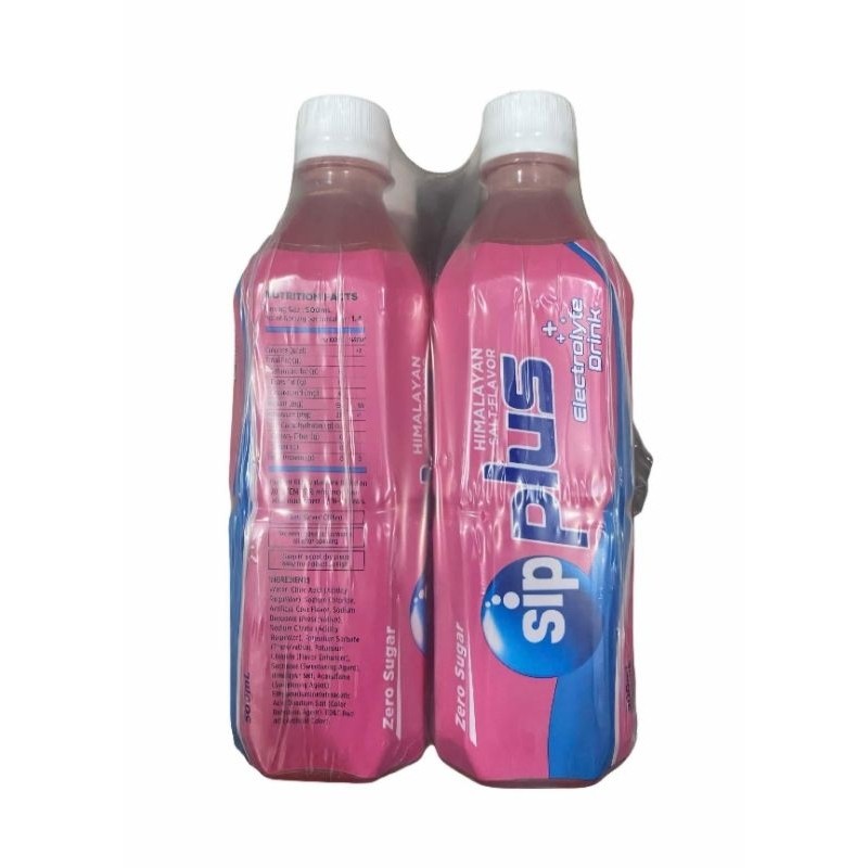Sip Plus Himalayan Salt Flavor Zero Sugar 4pcs x 500mL | Shopee Philippines