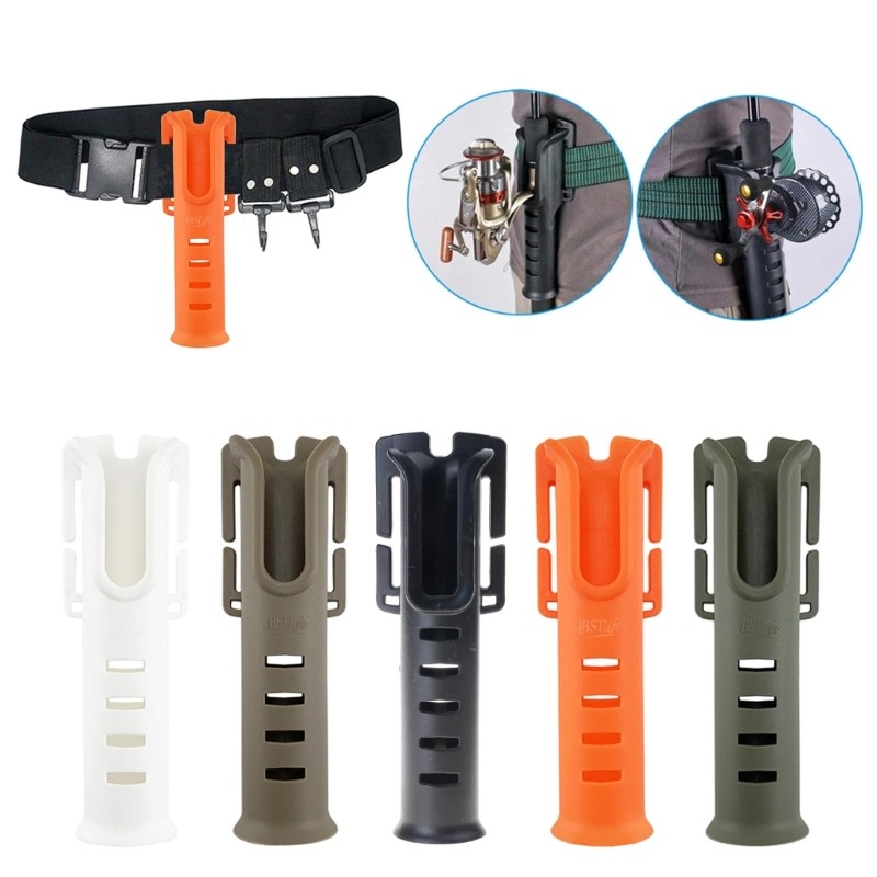 Left Belt Rod Holder Portable Waist Belt Fishing Rod Holder Pole ...
