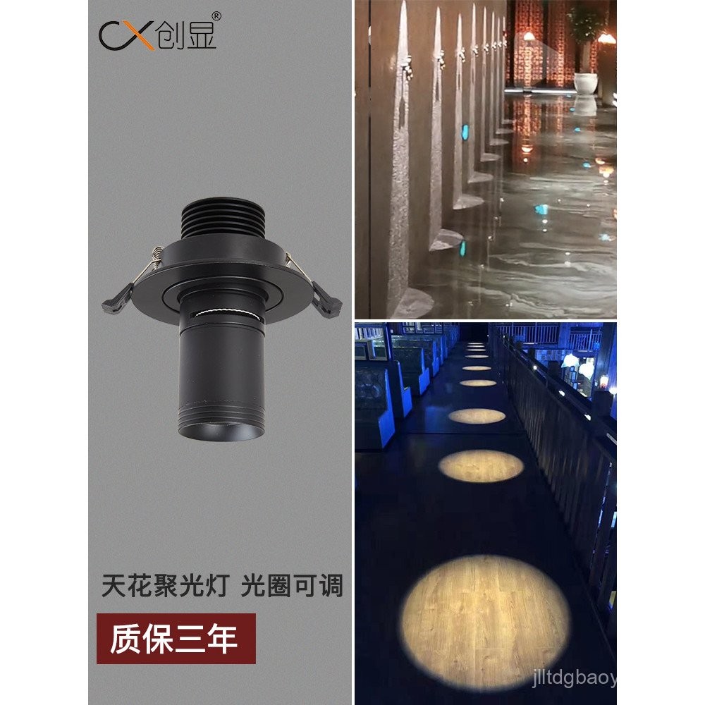 Spotlight led Recessed Ceiling Spotlight Downlight for Bar Foot Bath ...