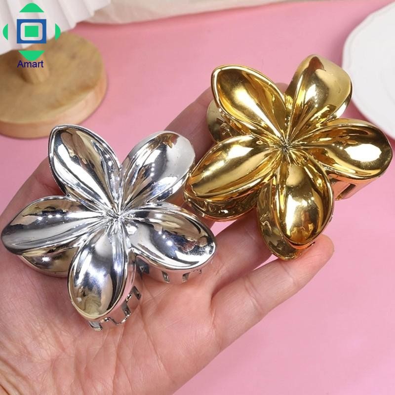 Flower Shape Hair Clip Hairs Claw Clip Headwear Fashionable Hair Clamps ...