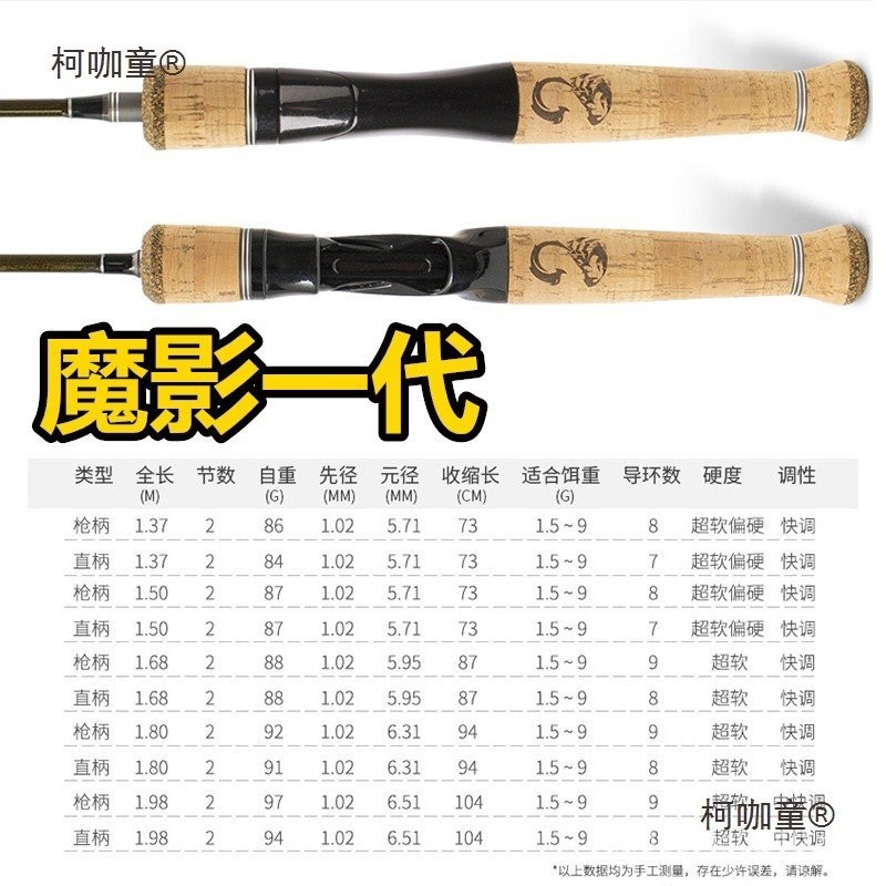 Magic Shadow Fourth Generation Horse Mouth BT Ejection Lure Rod Mata Baoluo First Generation ...