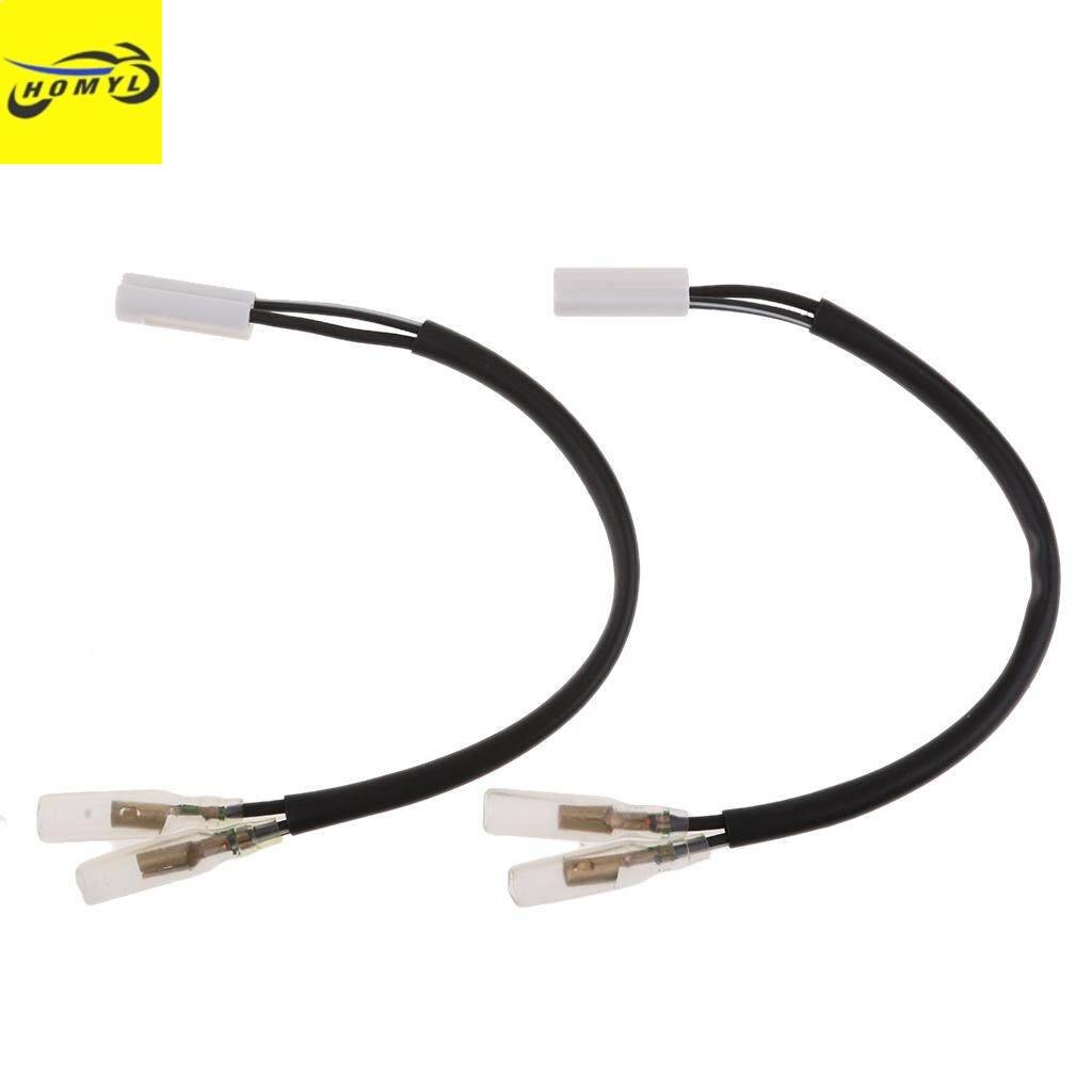Pair Turn Signal Adapter Plug Connector for Yamaha R1 R6 FZ1 FZ6 FZ6R ...