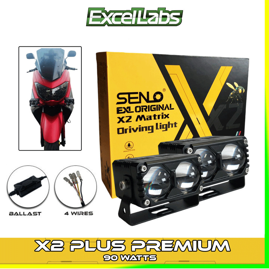 Original EXL Senlo X2 Plus Premium Mini Driving Light 90W Lighting ...