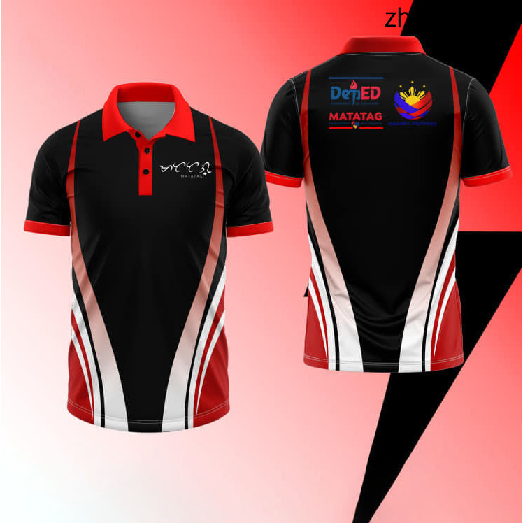 DEPED MATATAG UNIFORM SUBLIMATION POLO SHIRT FOR MEN AND WOMEN CODE:PL ...