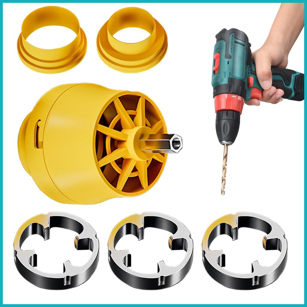 PVC Threader PVC Pipe Threader Set Pipe Tap Die Set Electric Drill Pipe ...