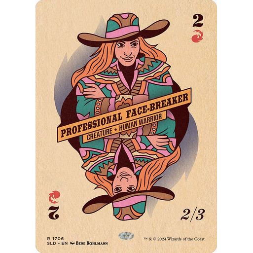 EDH PlayTest cards - Professional Face-Breaker (Red) | Shopee Philippines