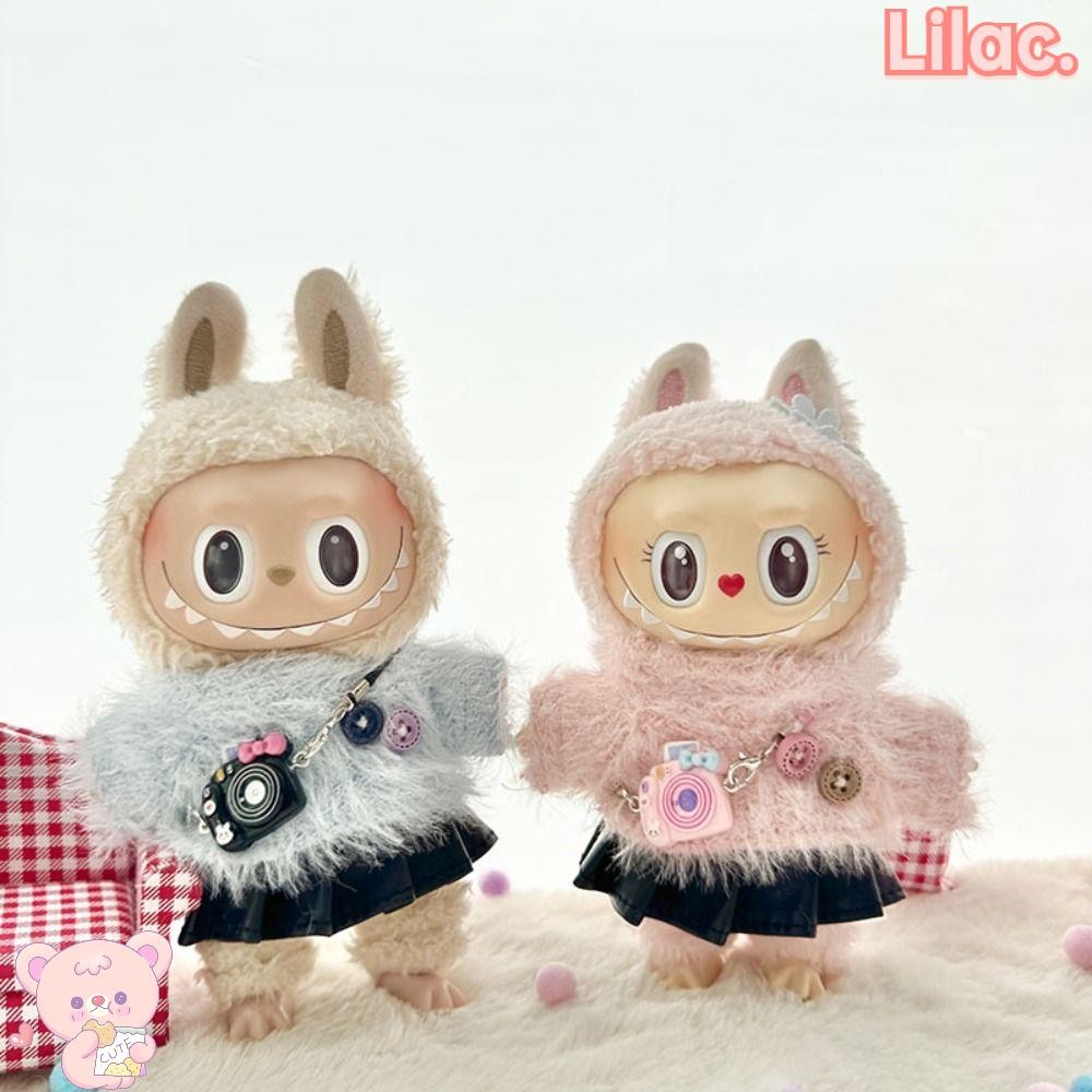 LILAC Labubu Doll Clothes, Time To Chill Filled Plush Labubu Doll ...
