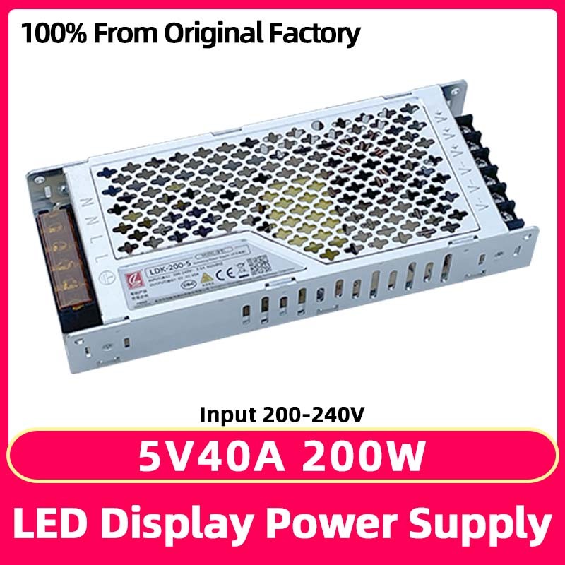 LED Display 5V 40A Power Supply LED Digital Signage Pixel Display ...