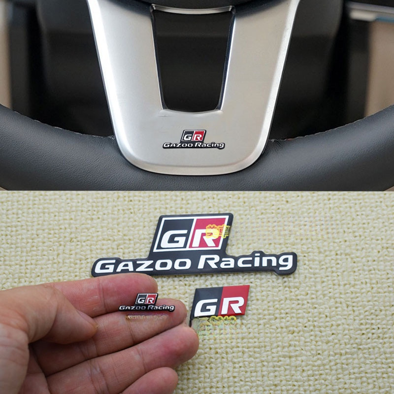 Suitable for Toyota GR Car Sticker Gazoo Racing Metal Car Logo GR SPORT ...