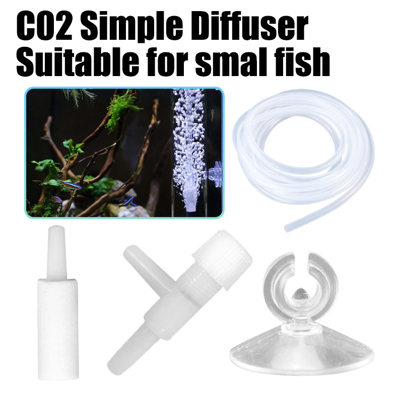 Mini CO2 simple diffuser for DIY Live Plants CO2 Diffuser Air Generator ...