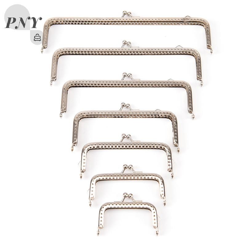 CBS 1pc Retro Alloy Metal Flower Purse Bag DIY Craft Frame Kiss Clasp ...